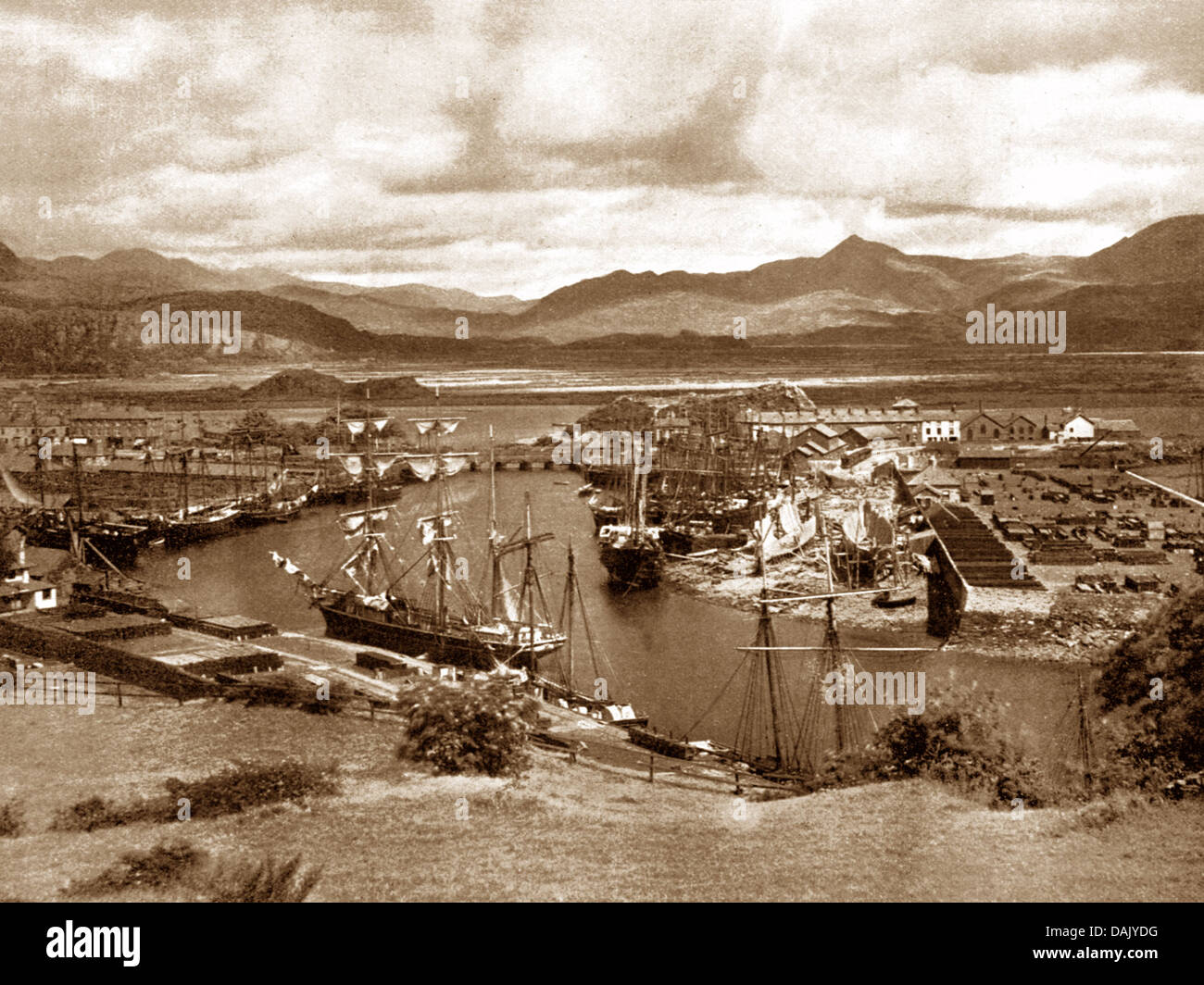 Vintage porthmadog wales hi-res stock photography and images - Alamy