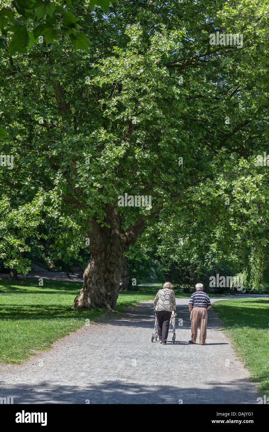 Using a walking frame hi-res stock photography and images - Alamy