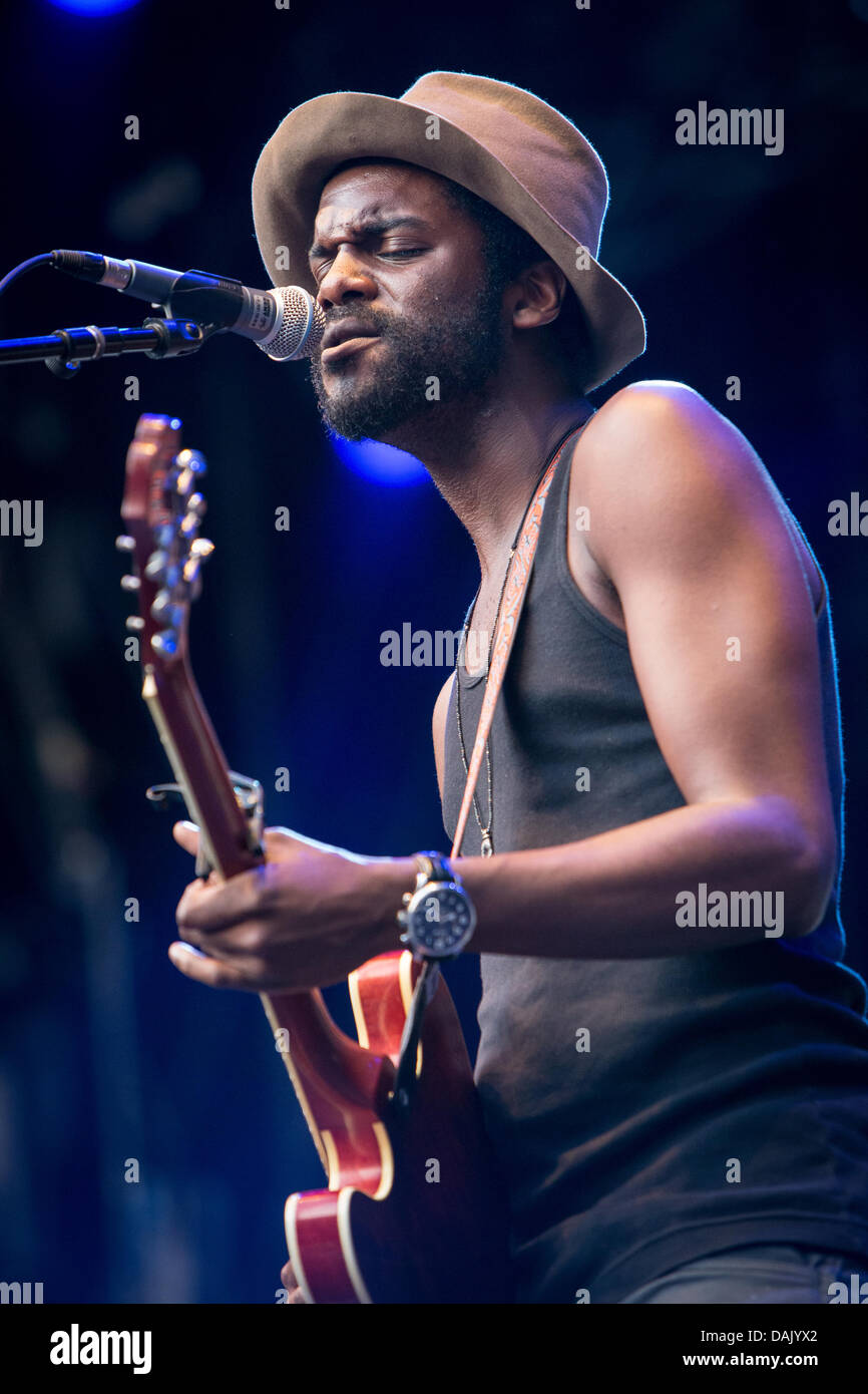 Locarno Swiss. 14th July 2013. The American actor and guitarist GARY ...