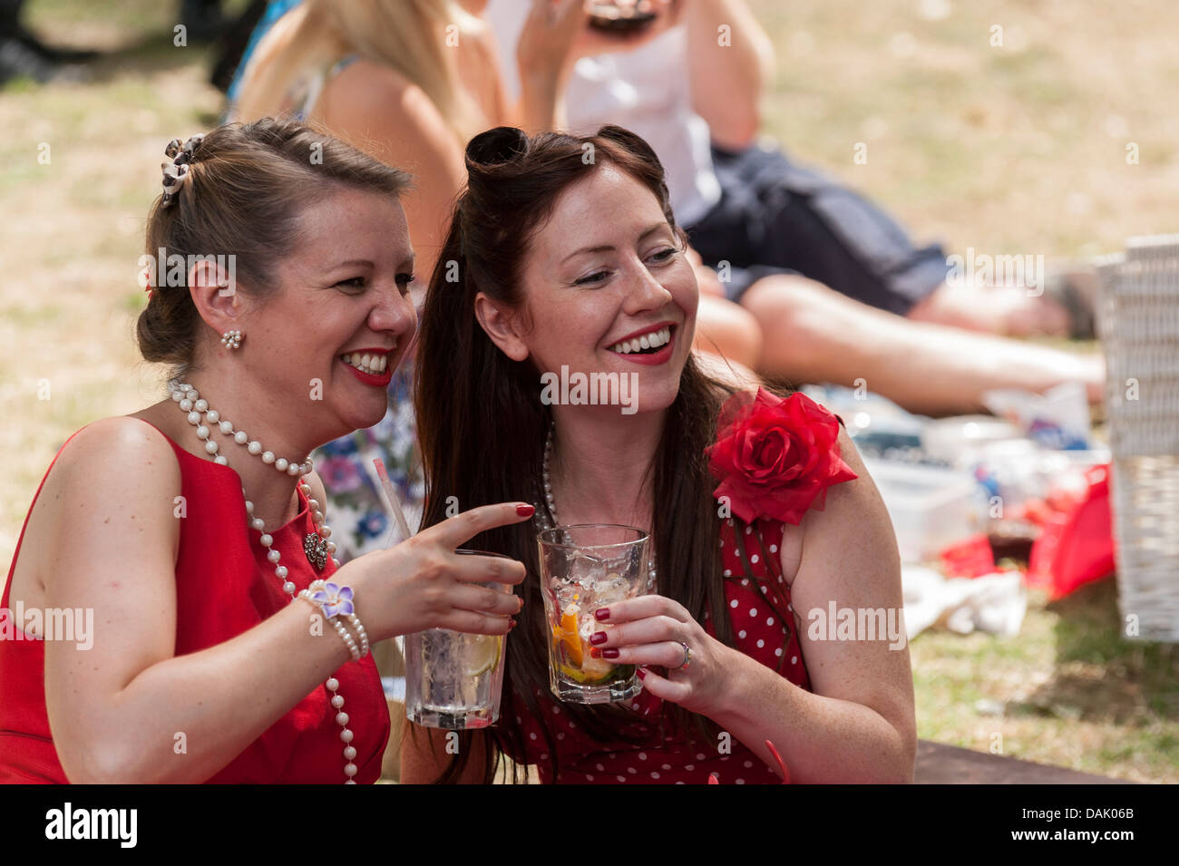 British friends laughing hi-res stock photography and images - Alamy