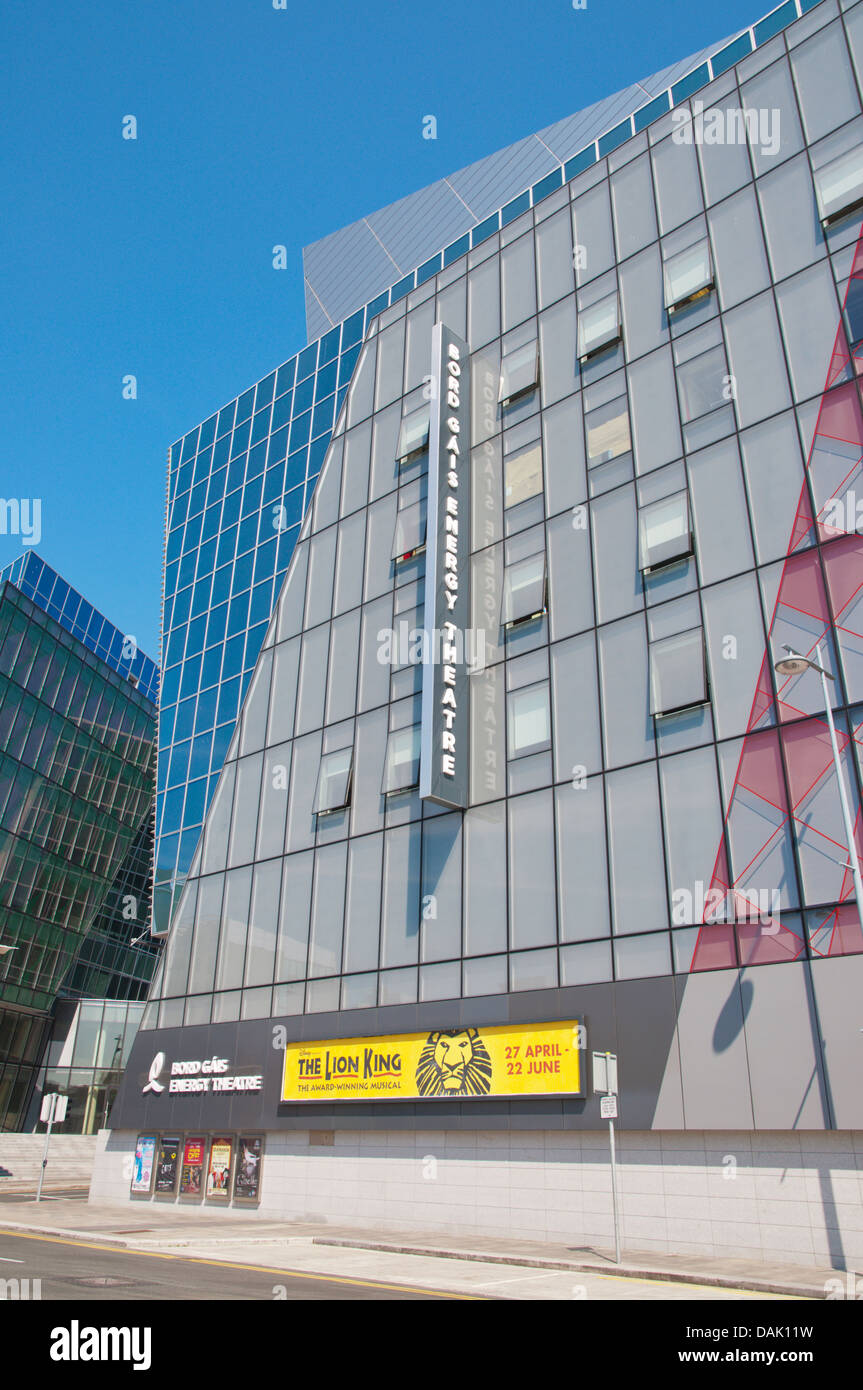 Bord Gais Energy Theatre in Docklands former harbour areacentral Dublin ...