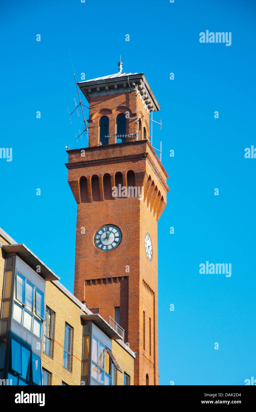 Fire station tower (1907) central Dublin Ireland Europe Stock Photo - Alamy
