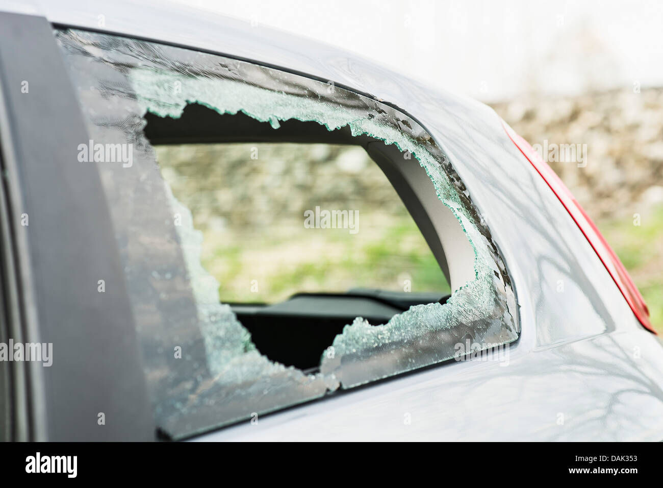 Germany, Bavaria, Accident damaged car Stock Photo - Alamy