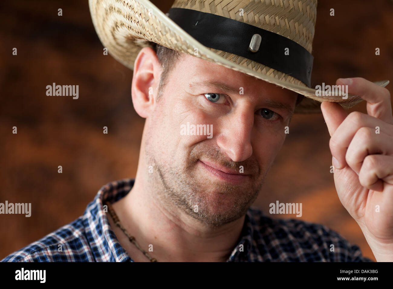 Cowboy portrait hi-res stock photography and images - Alamy