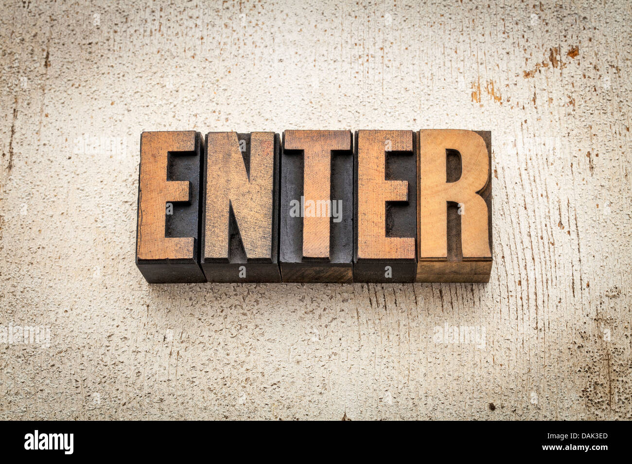 Enter Word In Vintage Letterpress Wood Type On A Grunge Painted Barn enter-word-in-vintage-letterpress-wood-type-on-a-grunge-painted-barn