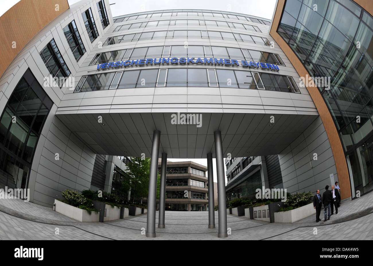 Headquarter of the Versicherungskammer Bavaria is located in Munich ...