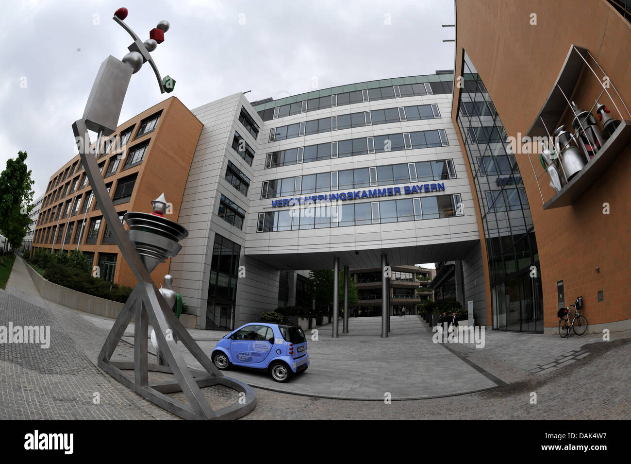 Headquarter of the Versicherungskammer Bavaria is located in Munich ...