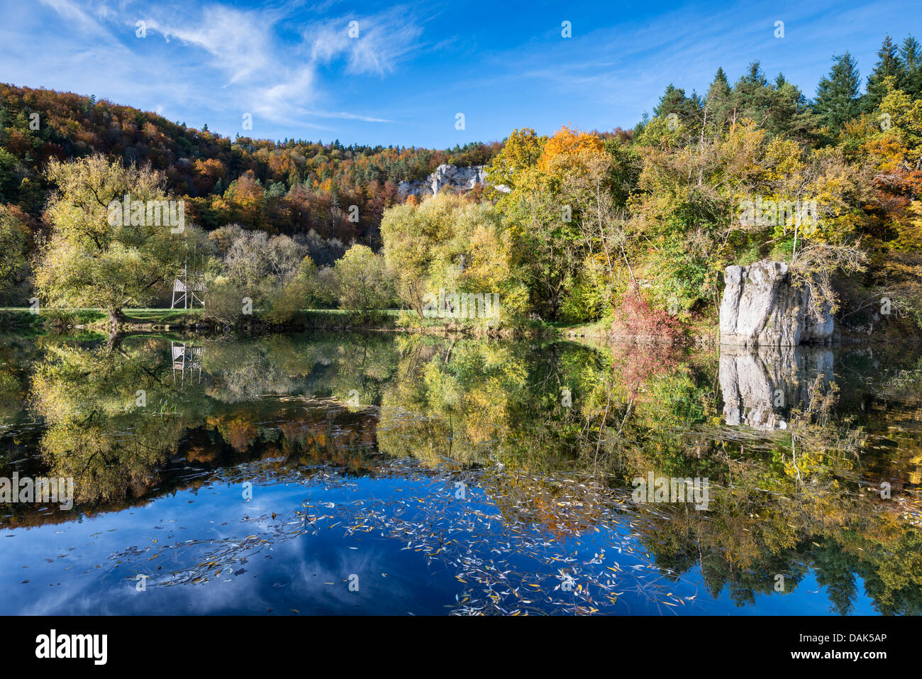 Germany, Baden Wuerttemberg, View of Upper Danube Nature Park Stock ...