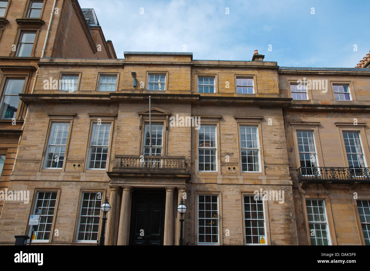 Royal college of physicians and surgeons Vincent street central Glasgow ...