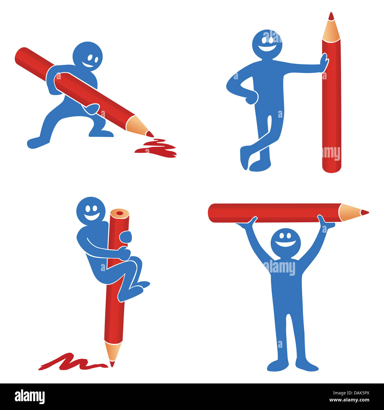 Illustration stick figure hi-res stock photography and images - Alamy