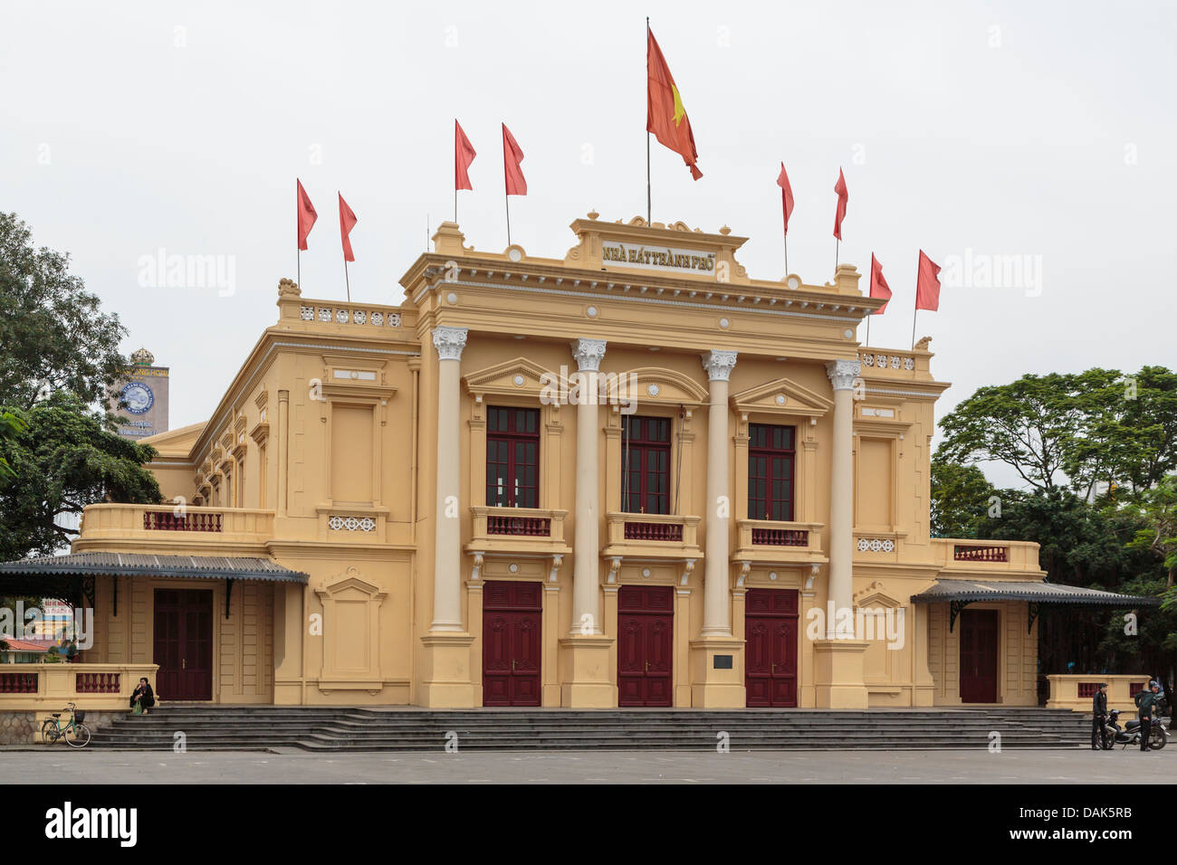 The Opera House in Haiphong, Vietnam, Asia Stock Photo - Alamy