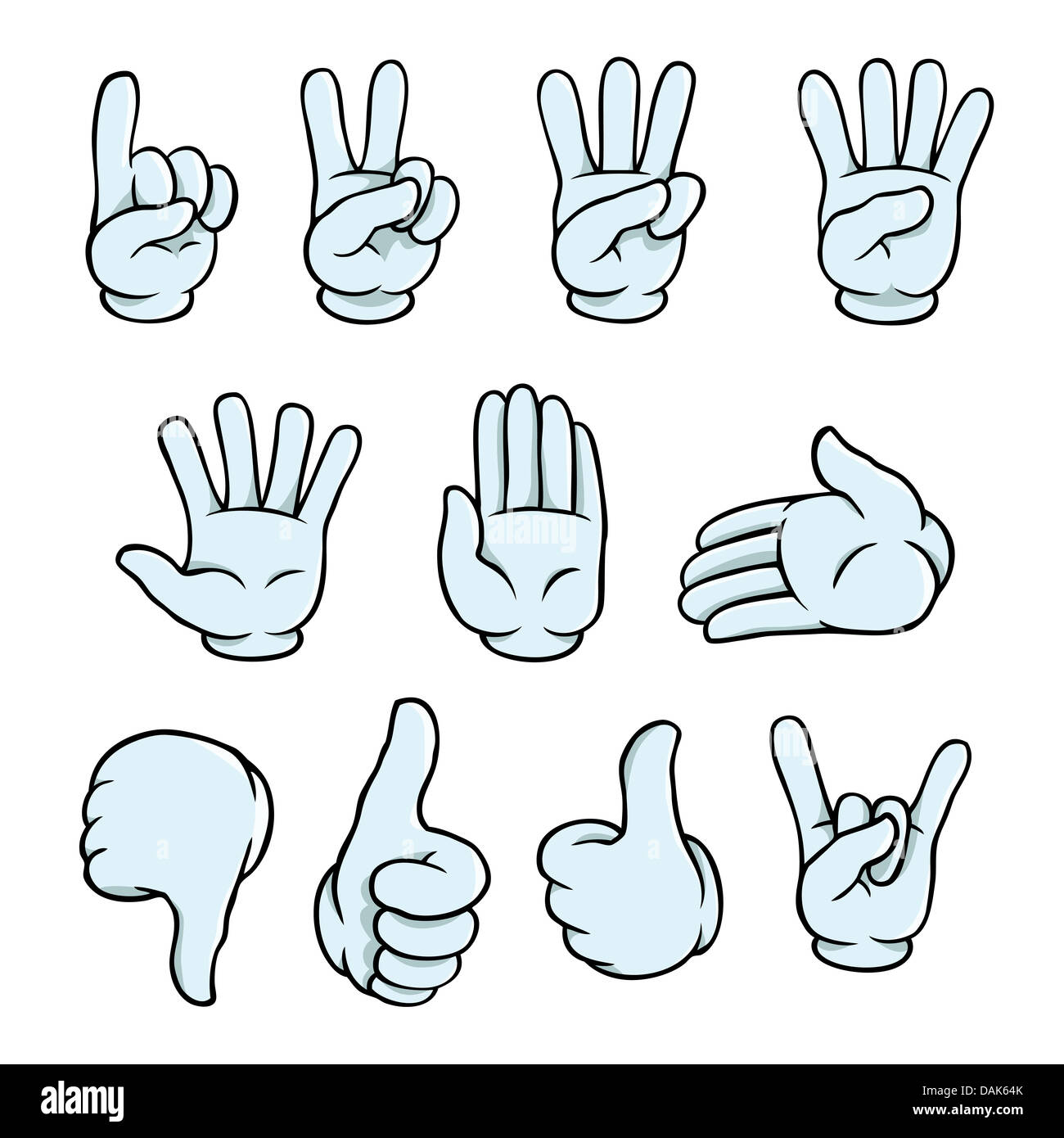 Cartoon showing Cut Out Stock Images & Pictures - Alamy