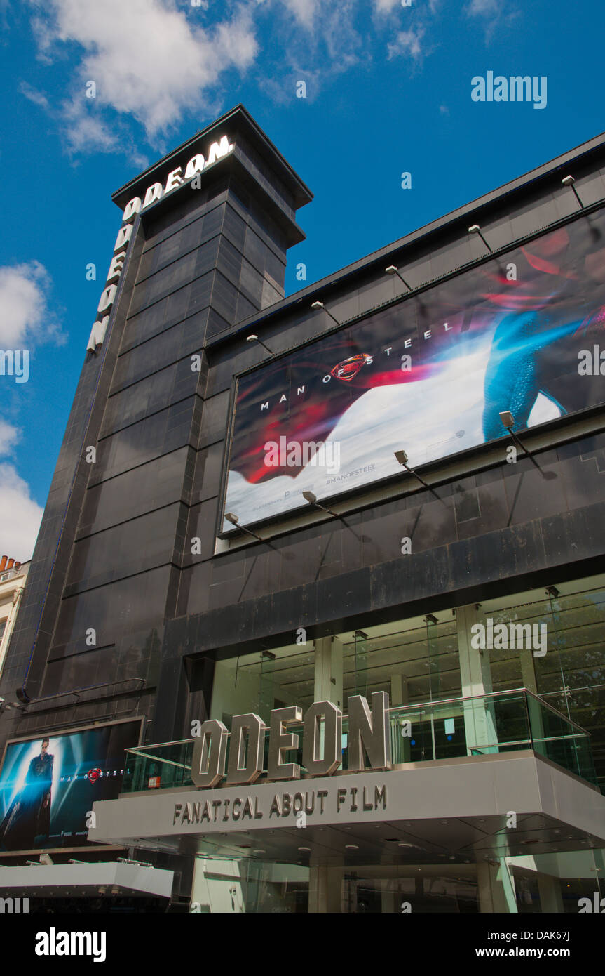 Odeon cinema Leicester Square central London England Britain UK Europe ...