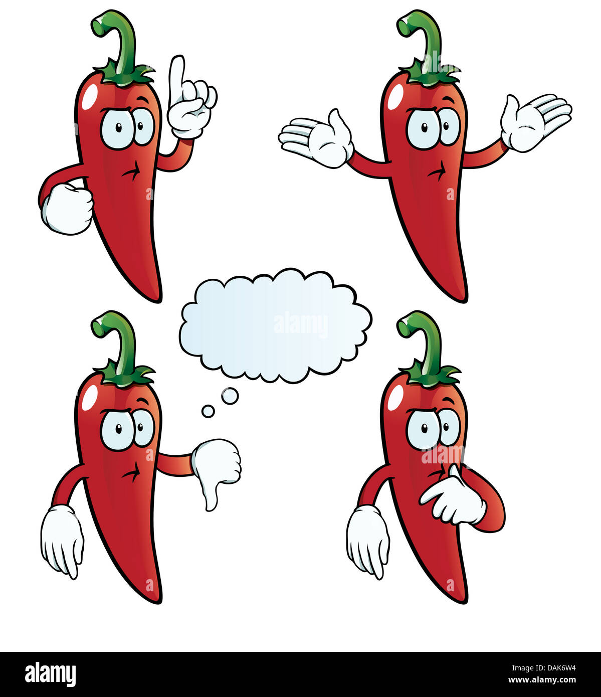 Chili pepper comic hi-res stock photography and images - Alamy