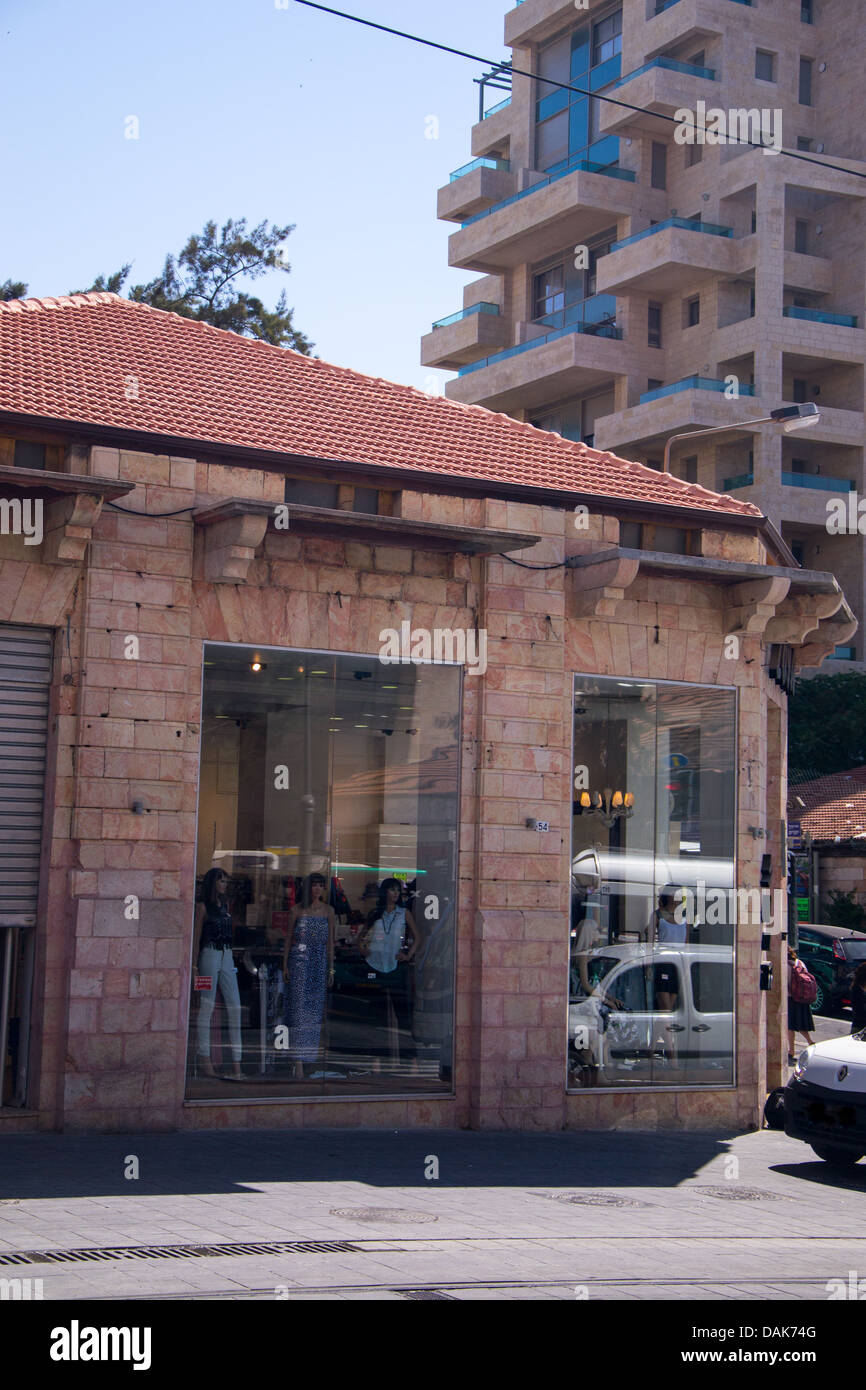 Jaffa street in Jerusalem,shop store,,Israel Stock Photo - Alamy