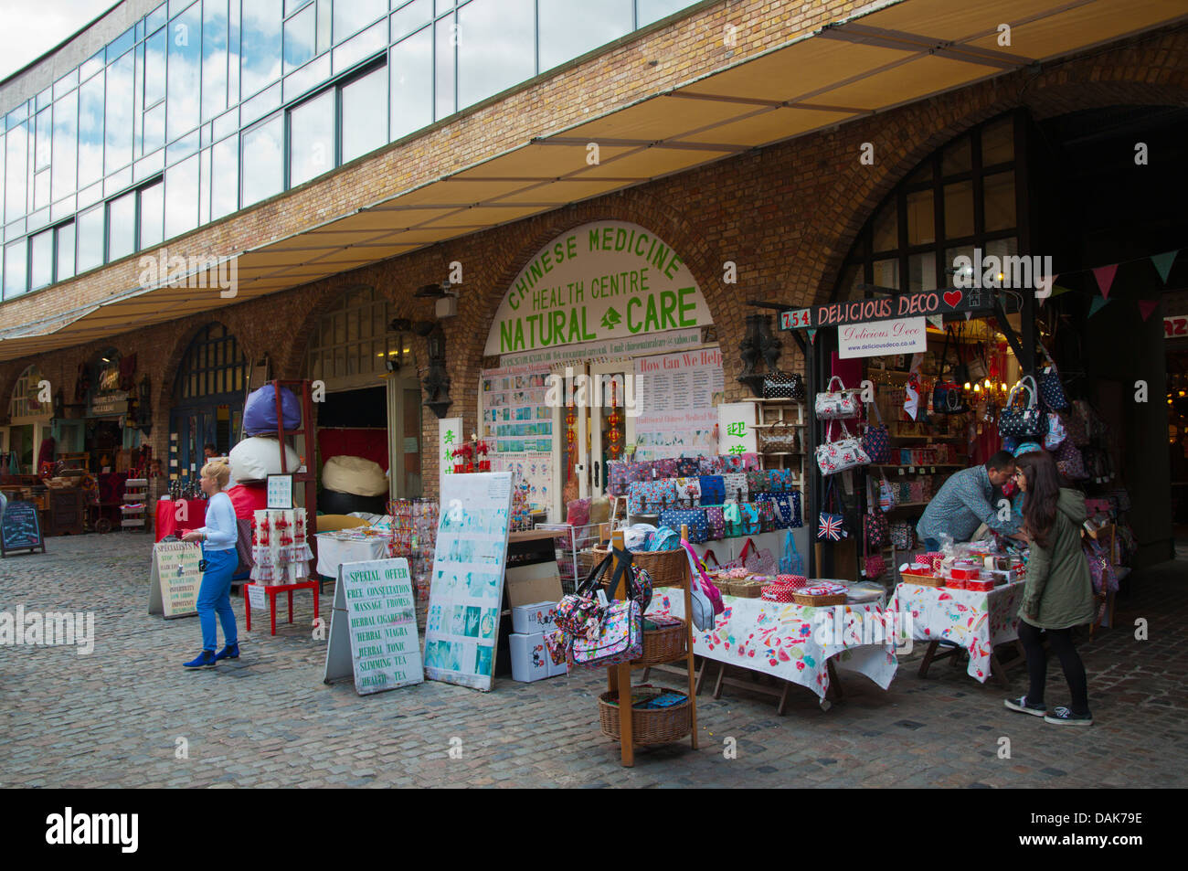 Stables Market in Camden Town district London England Britain UK Europe ...