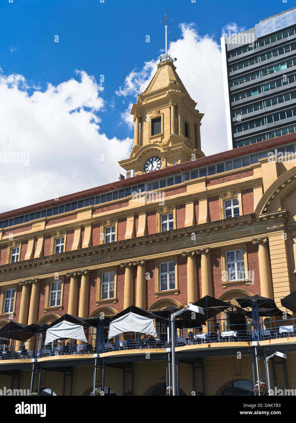 dh Ferry terminal building AUCKLAND HARBOUR NEW ZEALAND NZ Auckland ...