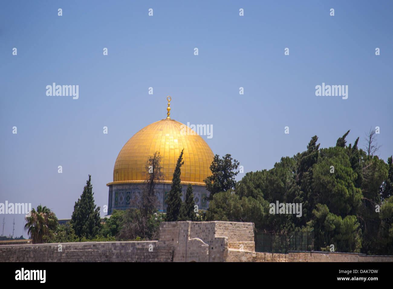 The dome of the Rock Jerusalem, Israel Stock Photo - Alamy