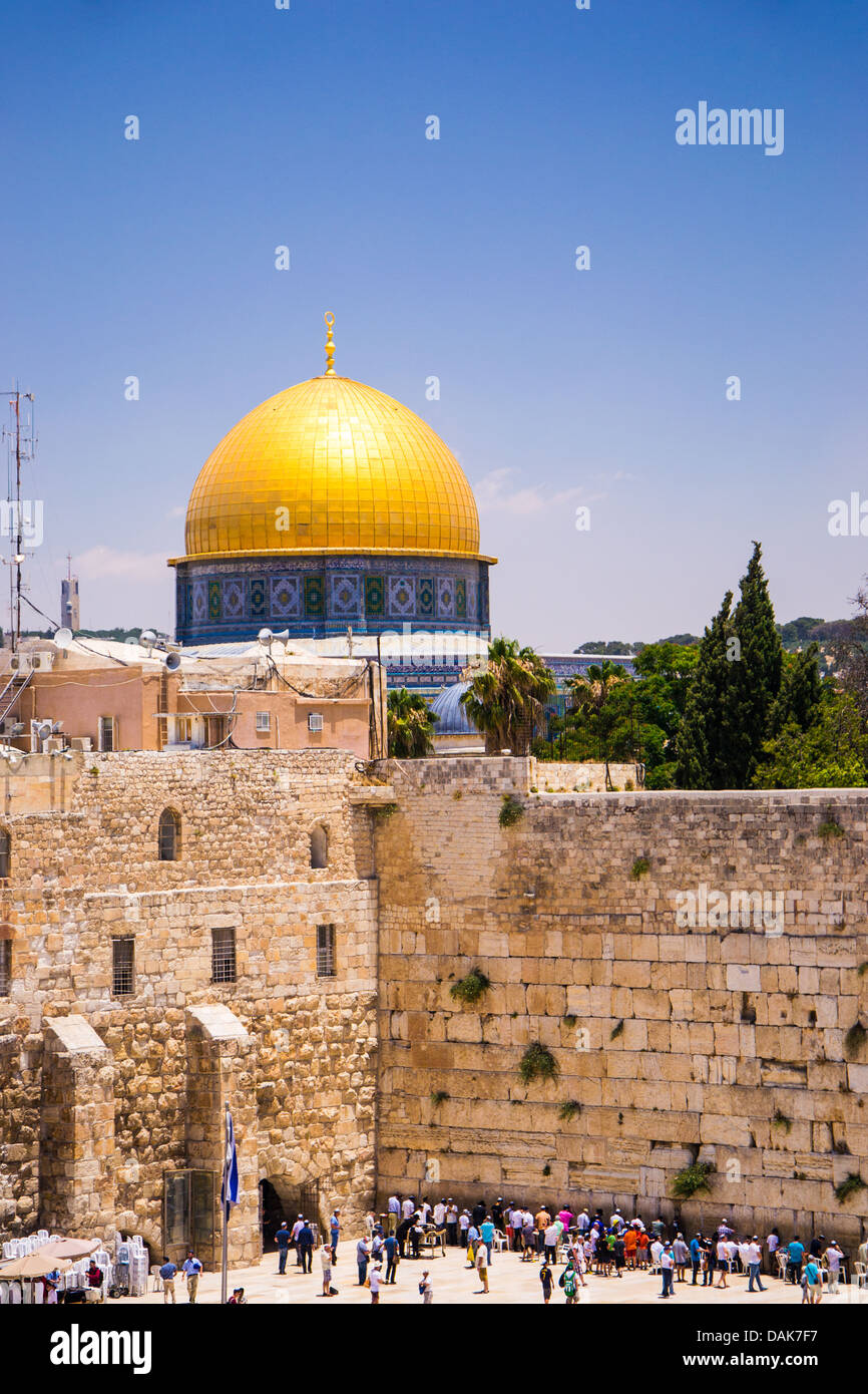 The dome of the Rock Jerusalem, Israel Stock Photo - Alamy