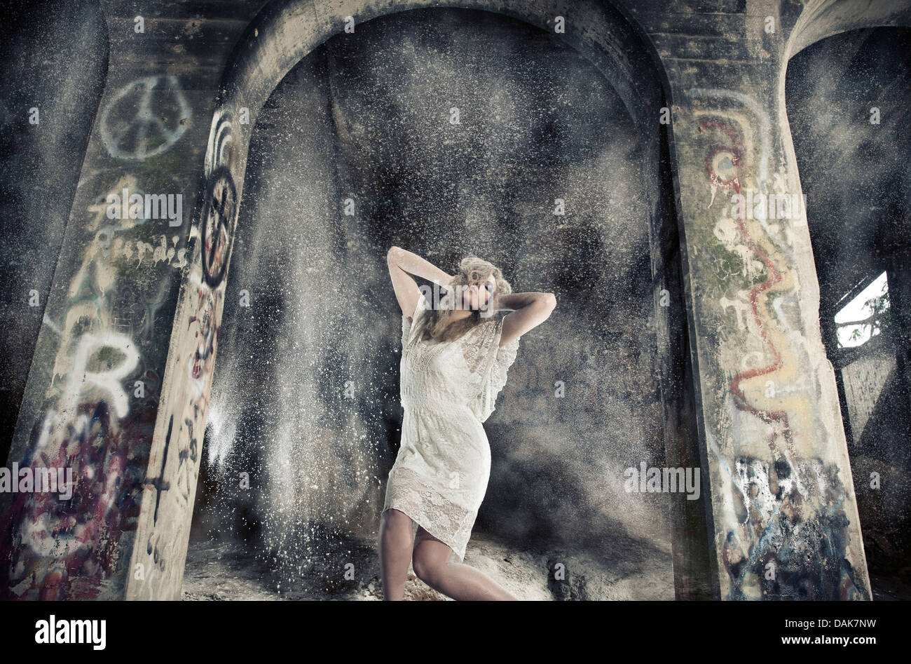 Dust graffiti hi-res stock photography and images - Alamy