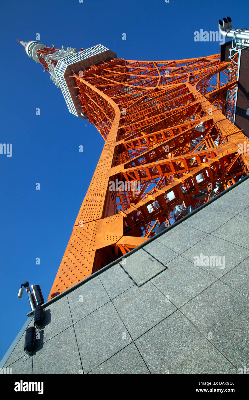 Tokyo Tower, Minato, Tokyo, Kanto, Japan Stock Photo - Alamy
