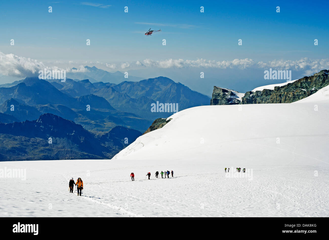 Switzerland mountain climbing hi-res stock photography and images - Alamy
