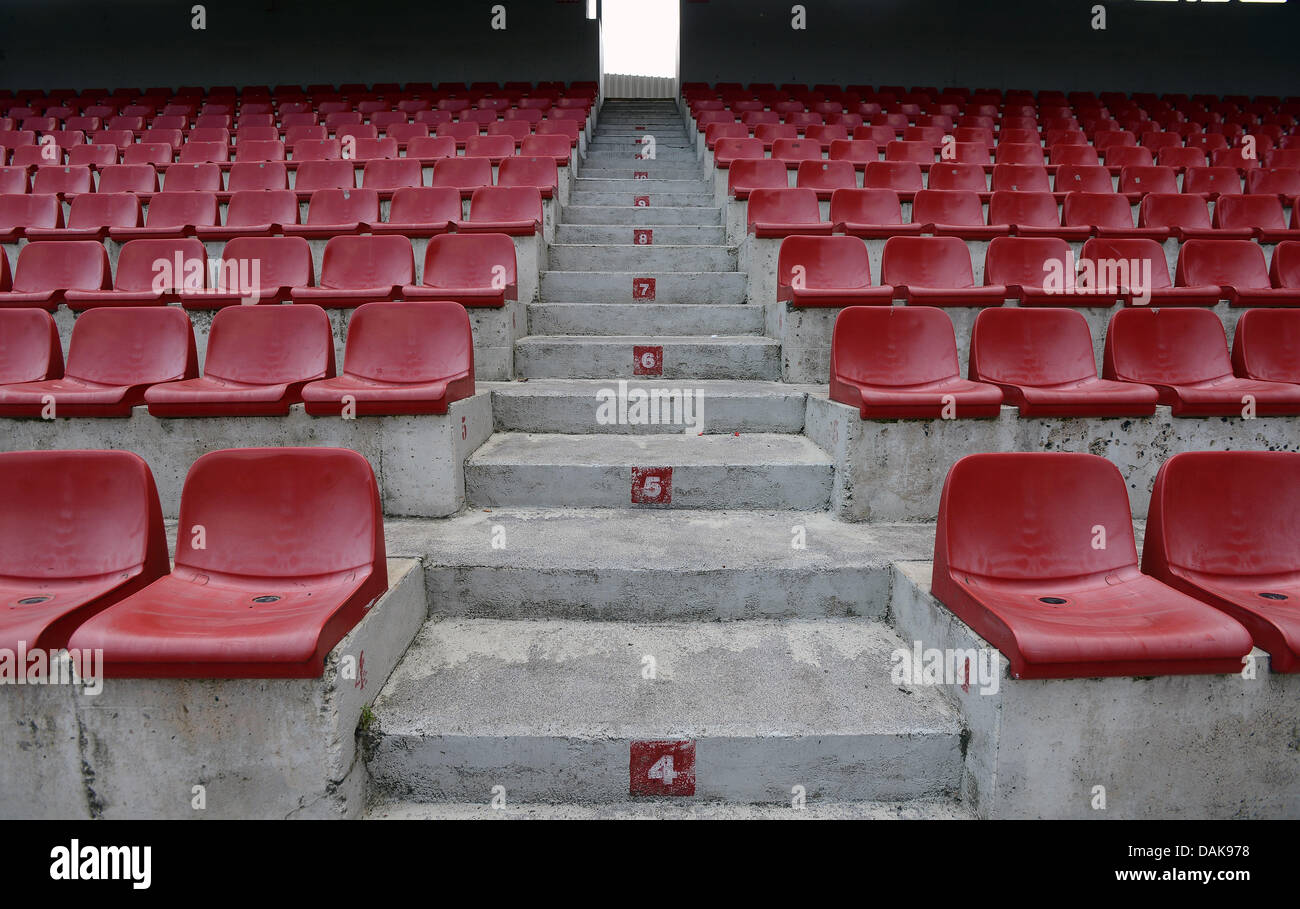 Stadium of the soccer team AC Sparta Praha in Prague, Czech Republic on ...