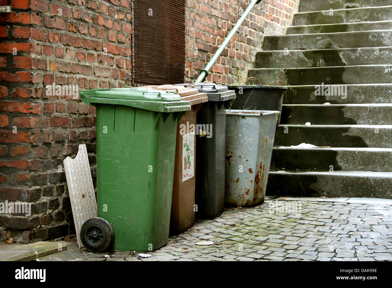 Germany different garbage bins hi-res stock photography and images - Alamy