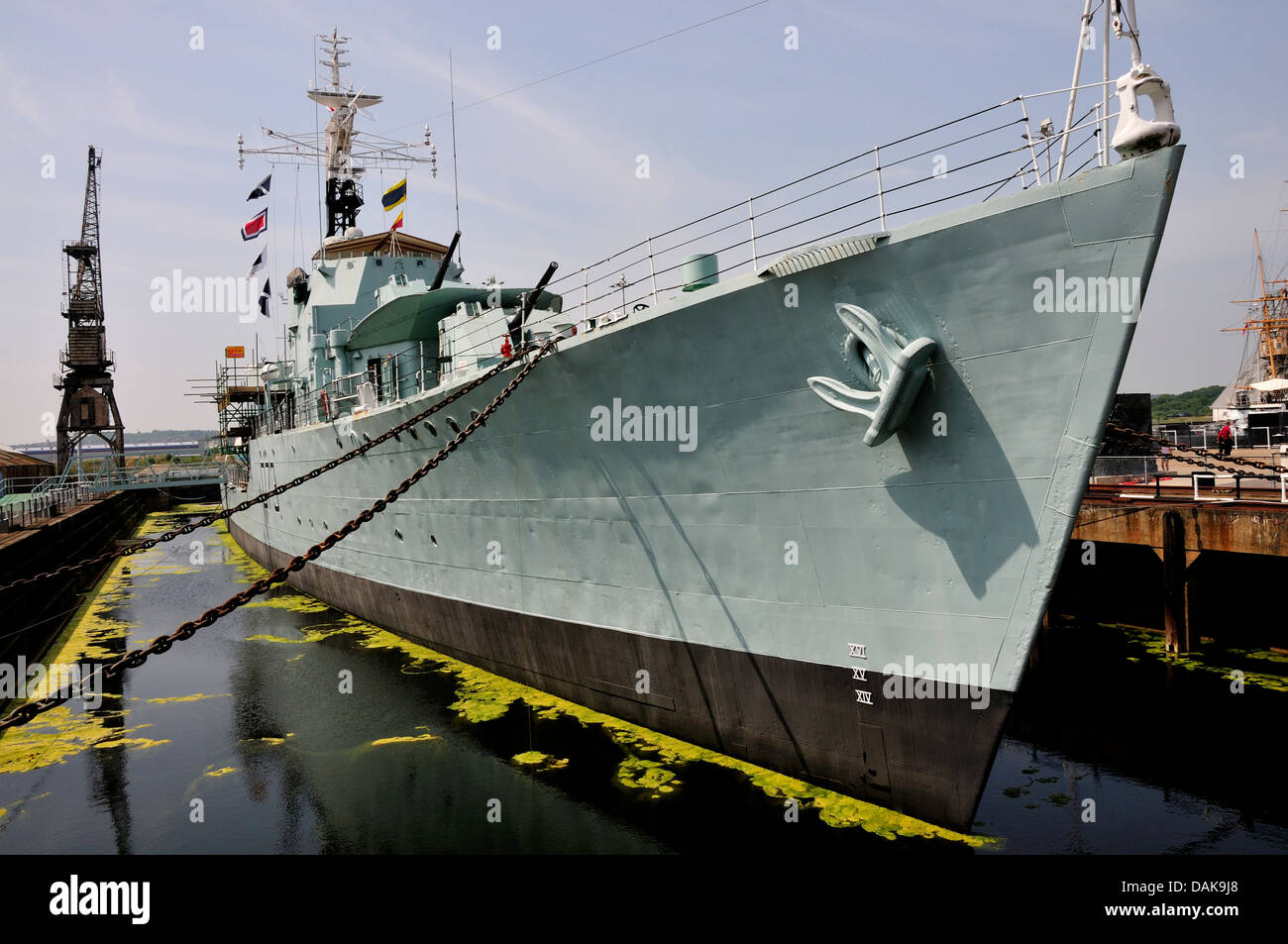 Chatham, Kent, England. Chatham Historic Dockyard. HMS Cavalier (1944 ...