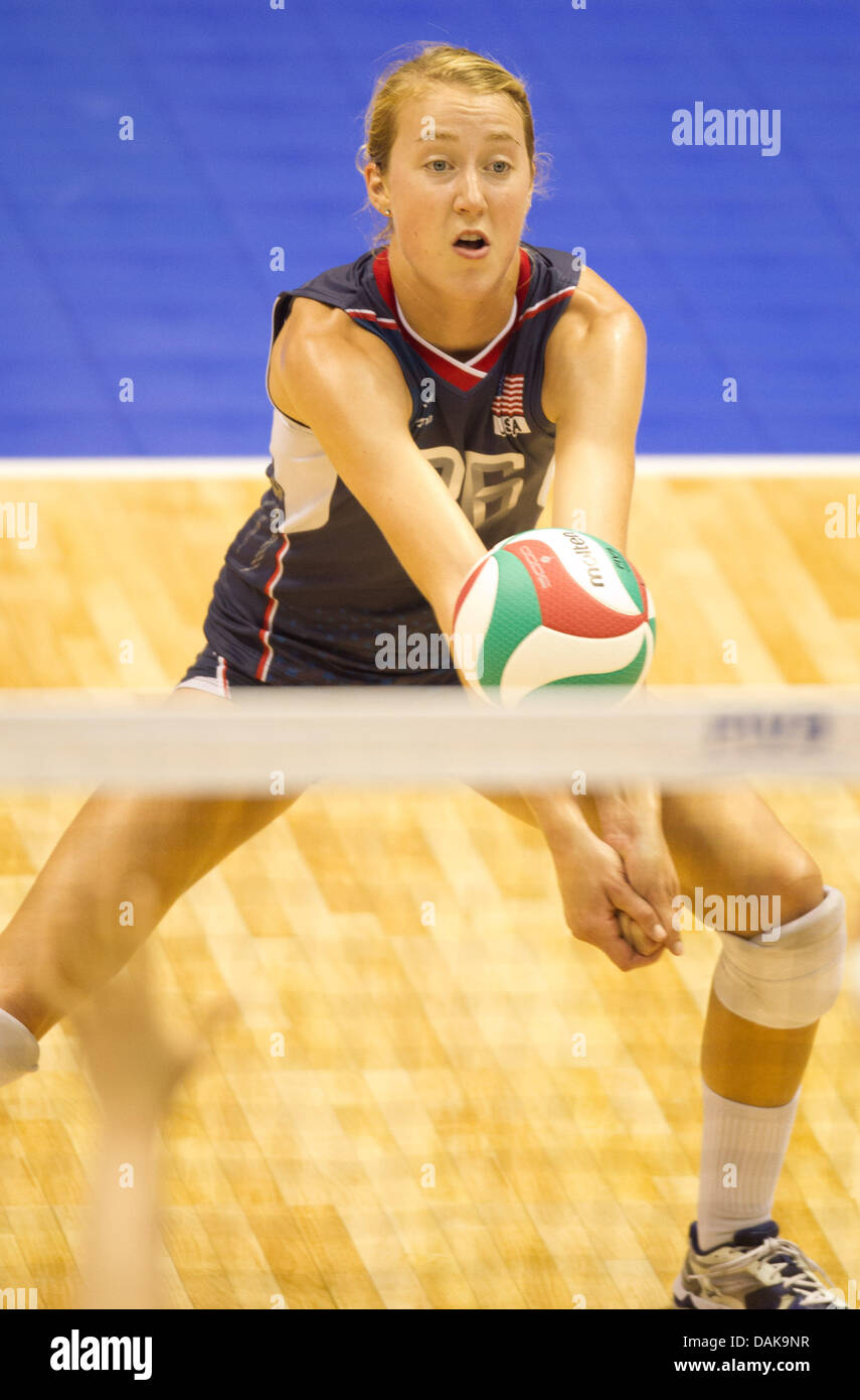 Usa volleyball kim hill hi-res stock photography and images - Alamy