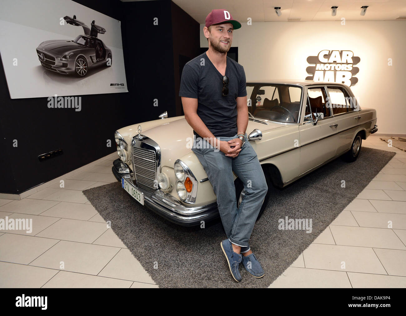 Jakub Kindl, Czech ice hockey player of the NHL team Detroit Red Wings ...