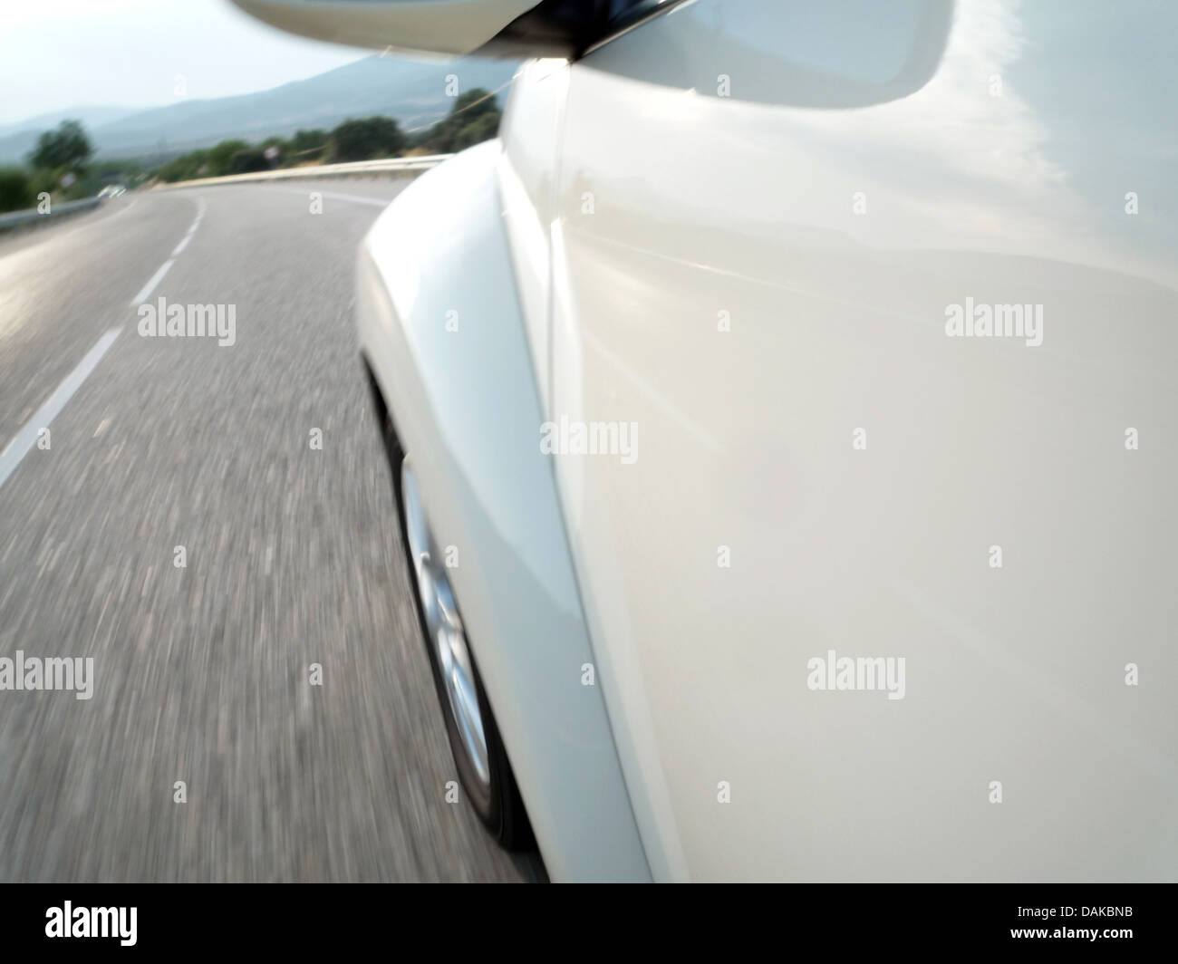 Car driving fast hi-res stock photography and images - Alamy