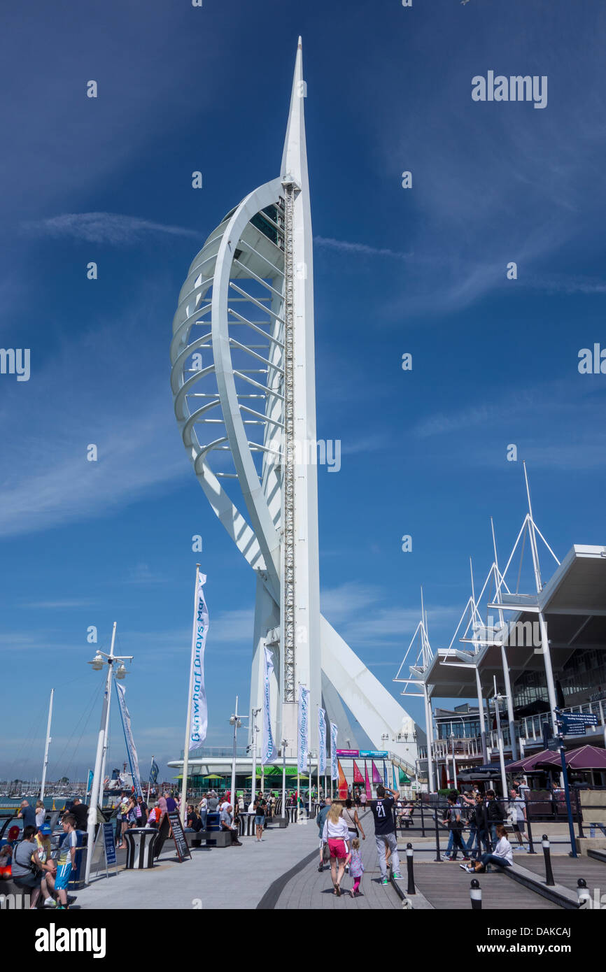The Spinnaker Tower Portsmouth Stock Photo - Alamy