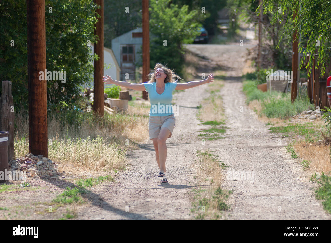Gravel lane hi-res stock photography and images - Alamy