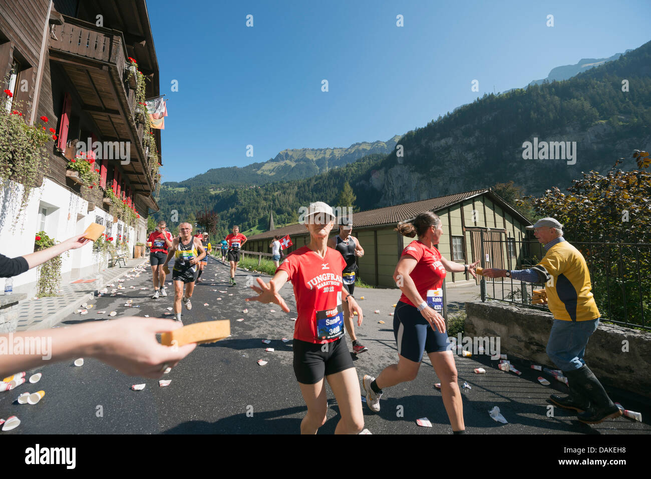 Europe, Swiss Alps, Switzerland, Bernese Oberland, Unesco, Jungfrau ...
