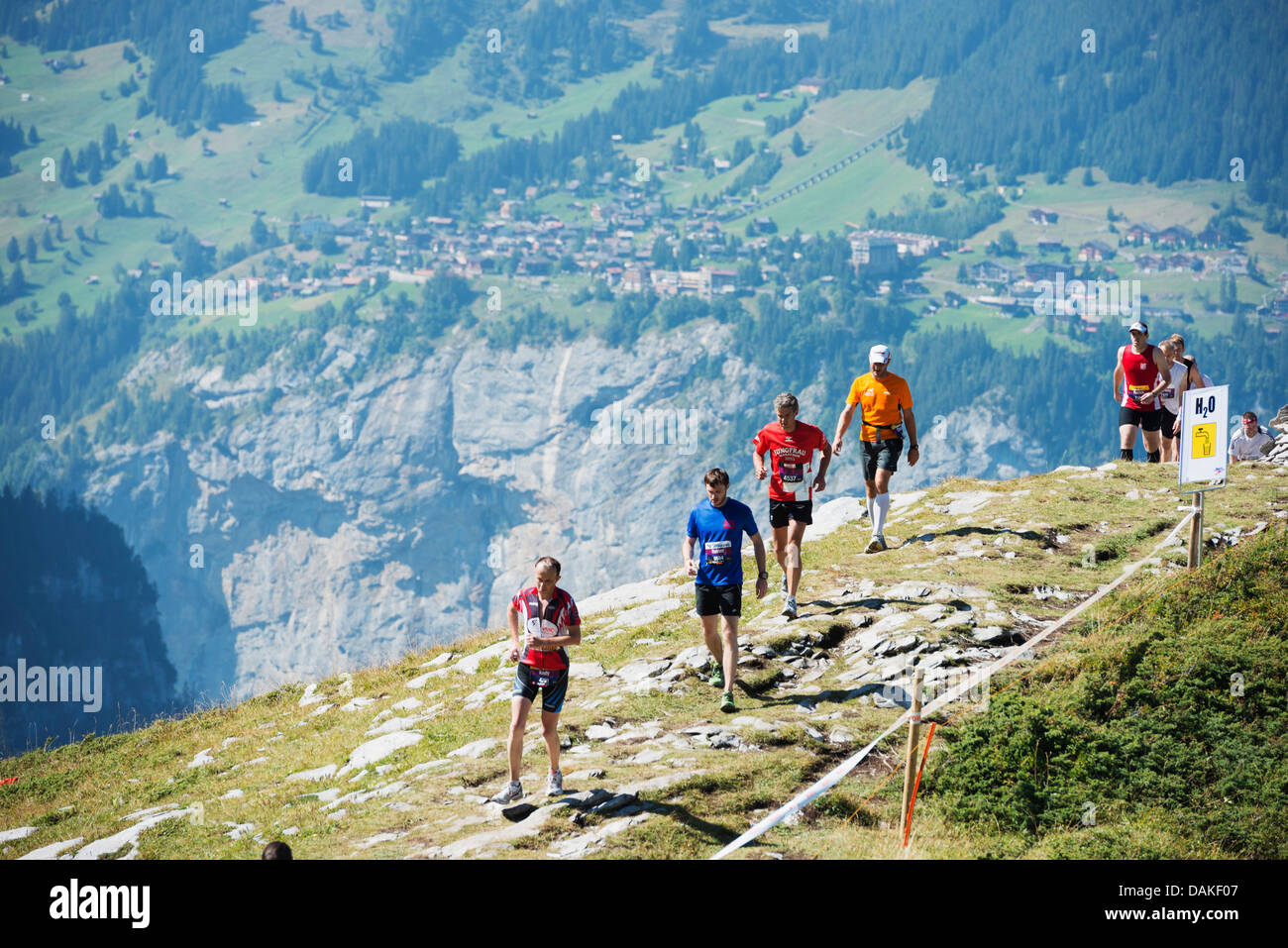Europe, Swiss Alps, Switzerland, Bernese Oberland, Unesco, Jungfrau ...