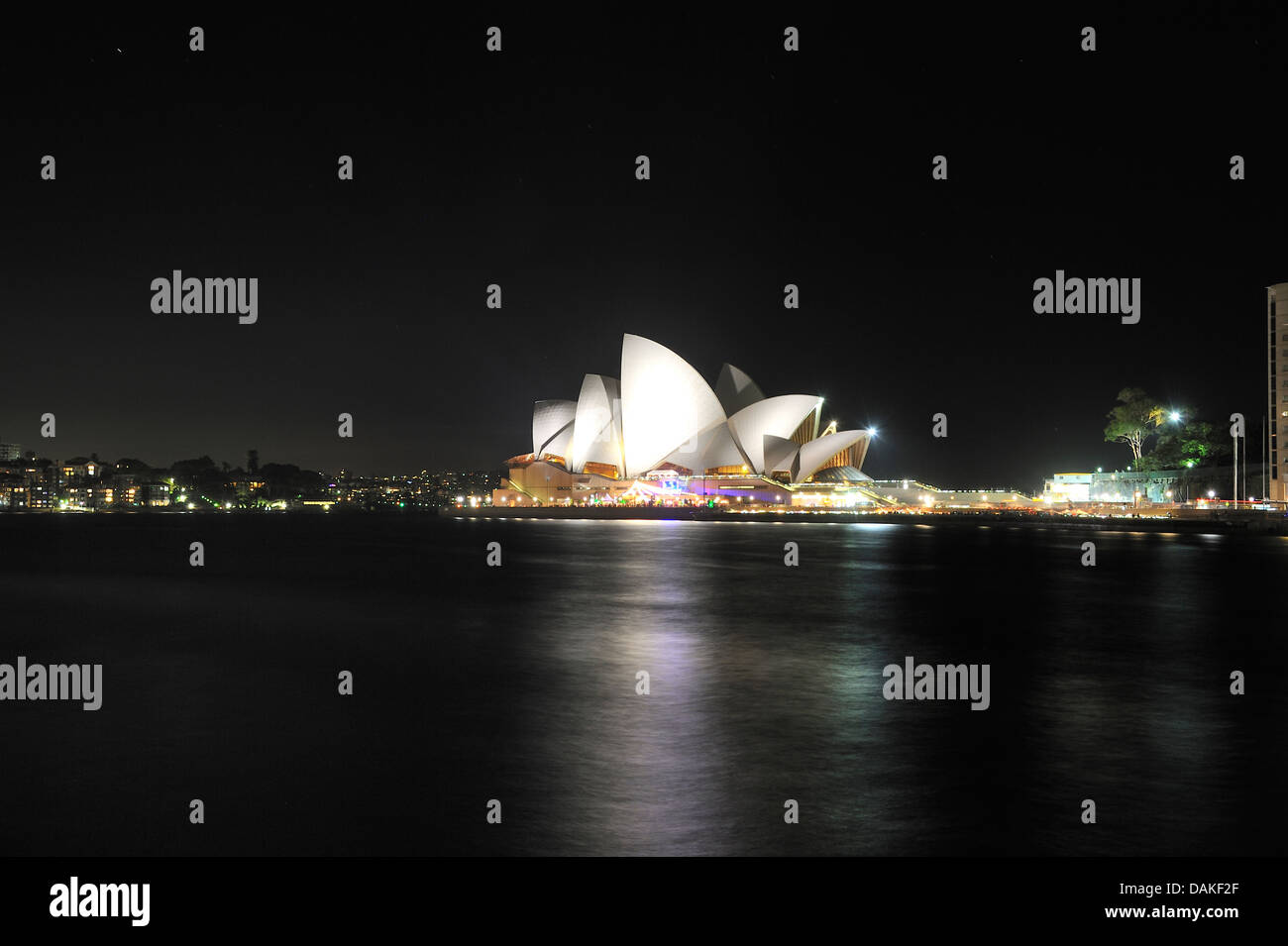 Sydney Opera House at night Stock Photo - Alamy
