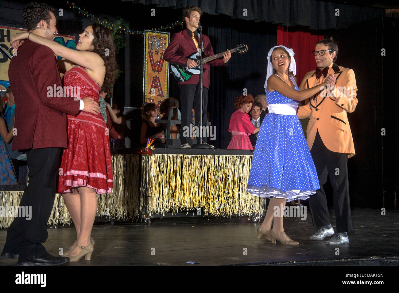 1950s prom girl hi-res stock photography and images - Alamy