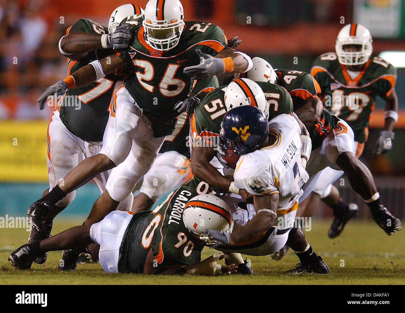 Sean taylor miami hurricanes hi-res stock photography and images - Alamy