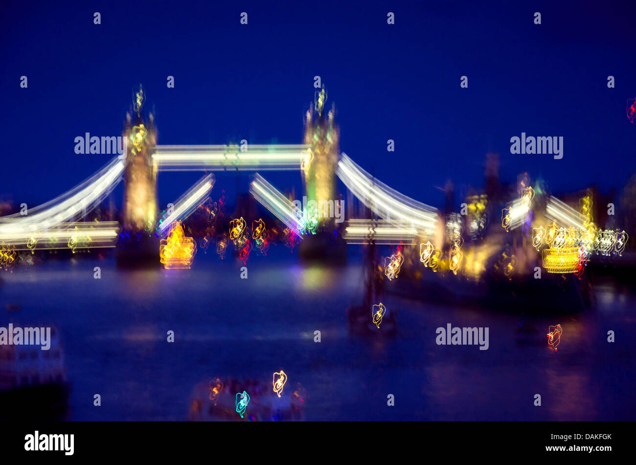 Fairytale light Tower Bridge Stock Photo - Alamy