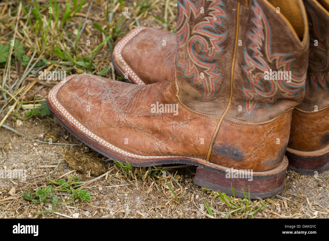 2013 Cowboy Up rodeo in Kiowa, Colorado Stock Photo - Alamy