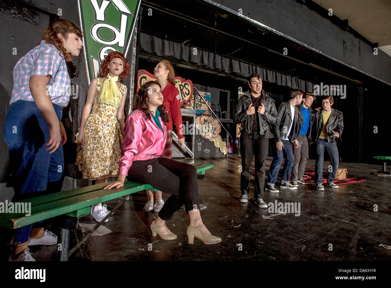 Grease musical hi-res stock photography and images - Alamy