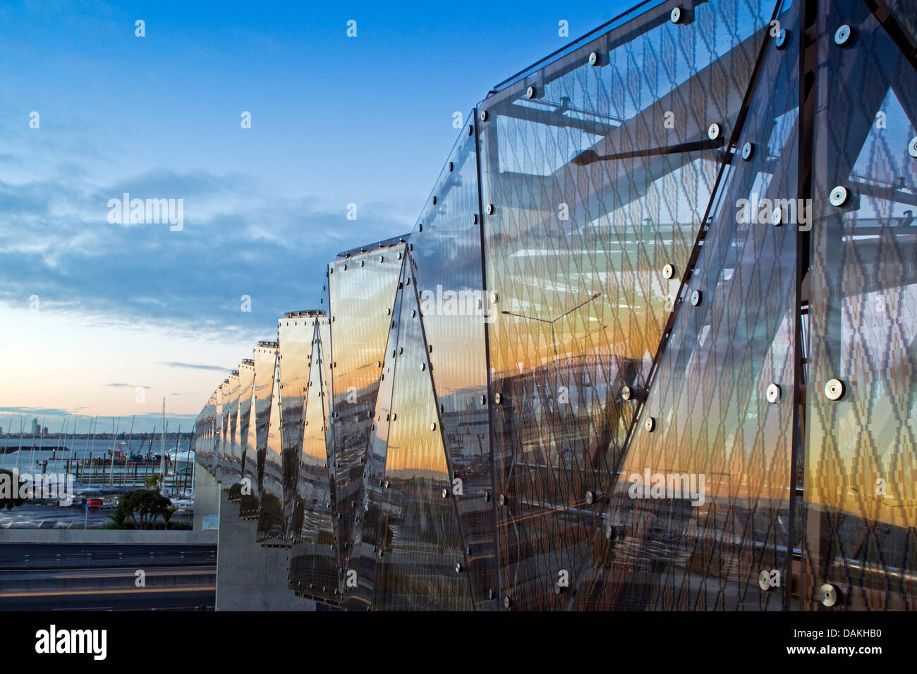 Jacobs Ladder Bridge, Auckland, New Zealand Stock Photo - Alamy