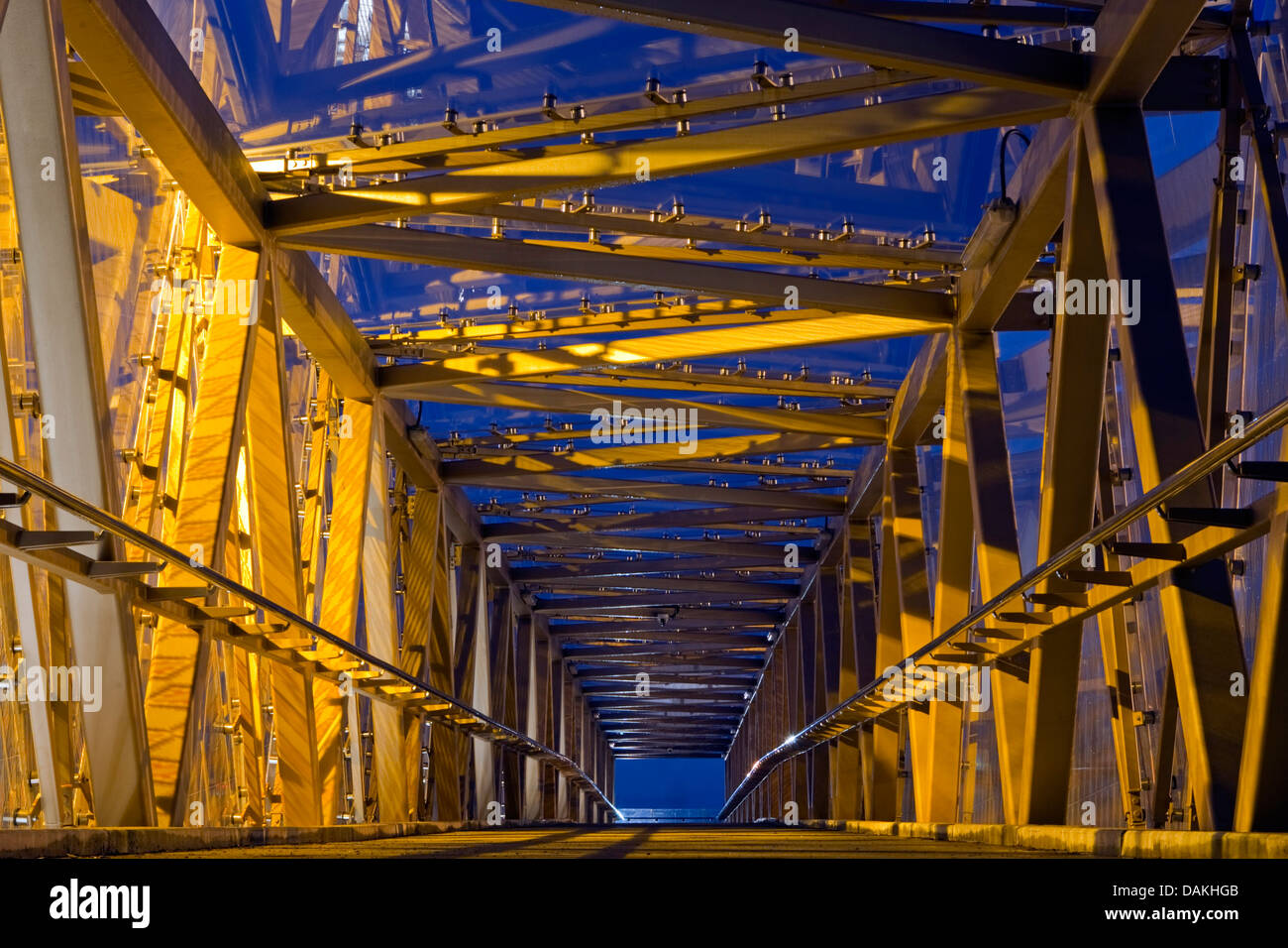 Jacobs Ladder Bridge, Auckland, New Zealand Stock Photo - Alamy