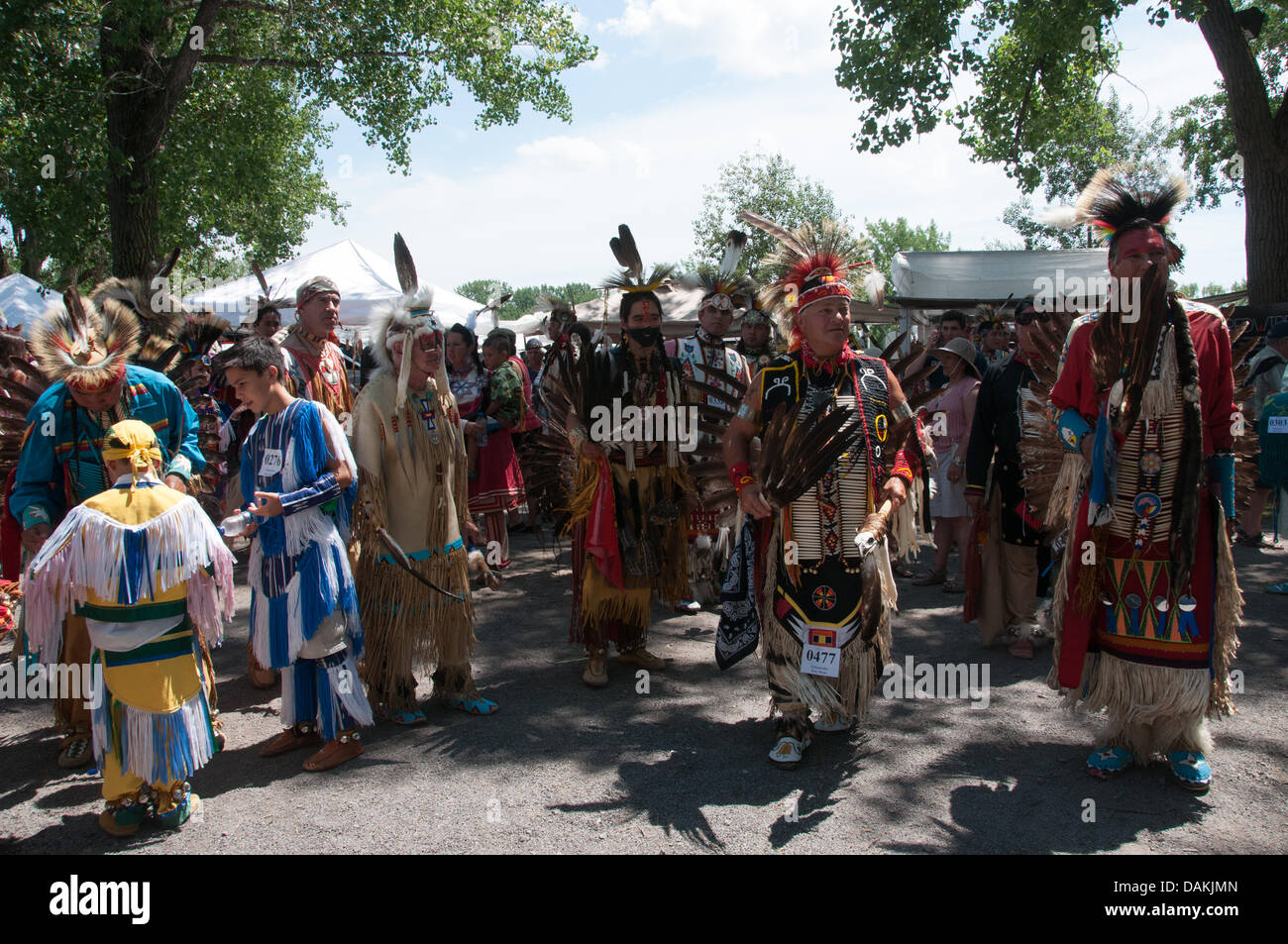 The proud Mohawk nation living in Kahnawake native community located on ...