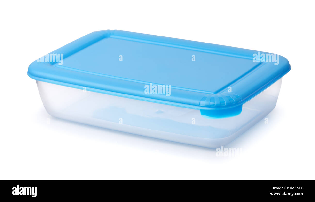 Blue plastic box isolated hi-res stock photography and images - Alamy