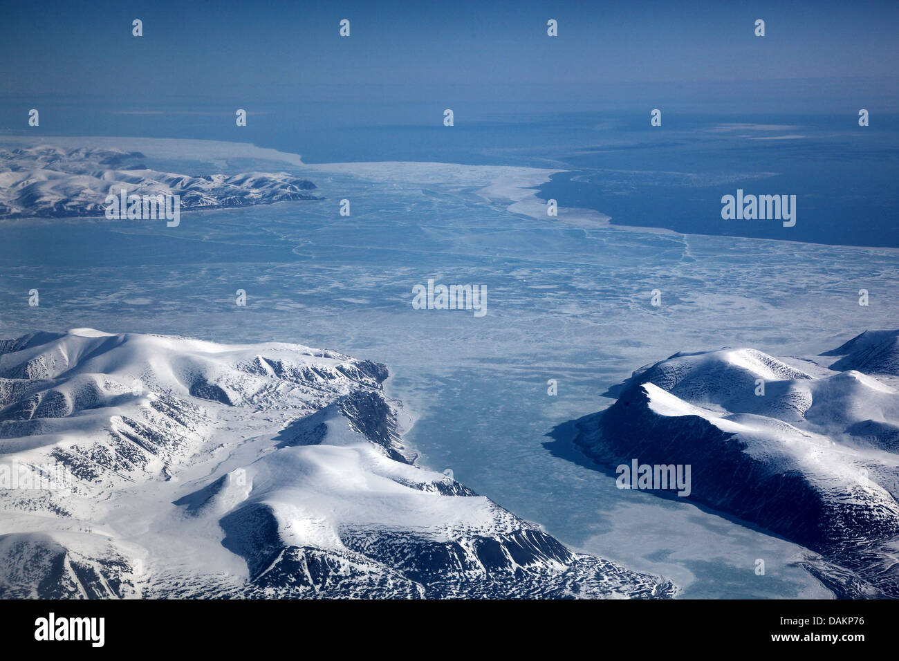 Canada arctic aerial view hi-res stock photography and images - Alamy