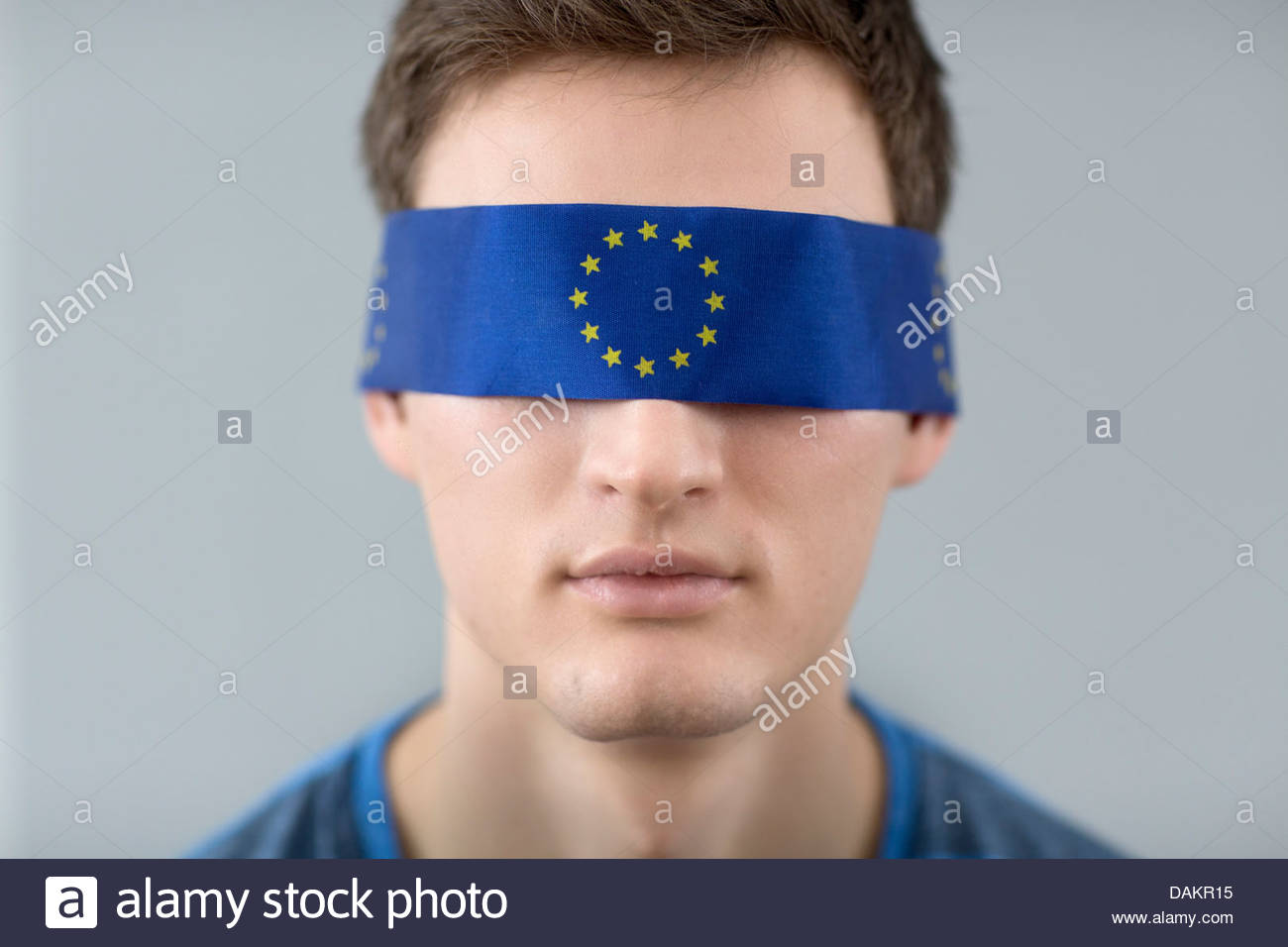 Man With Blindfold Stock Photos & Man With Blindfold Stock Images - Alamy