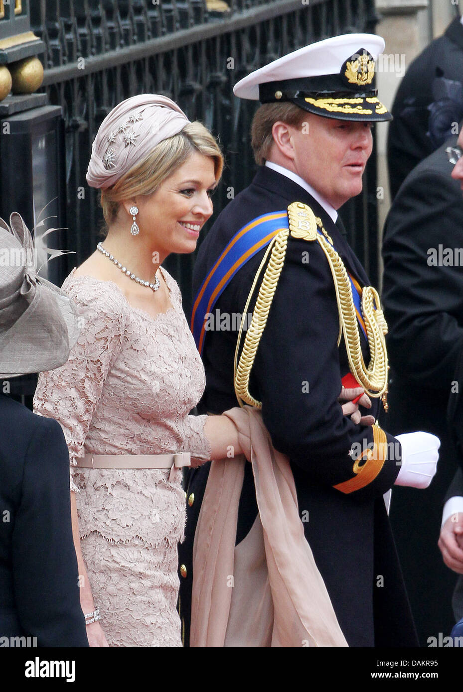 Dutch Crown Prince Willem-Alexander and Crown Princess Maxima leave ...