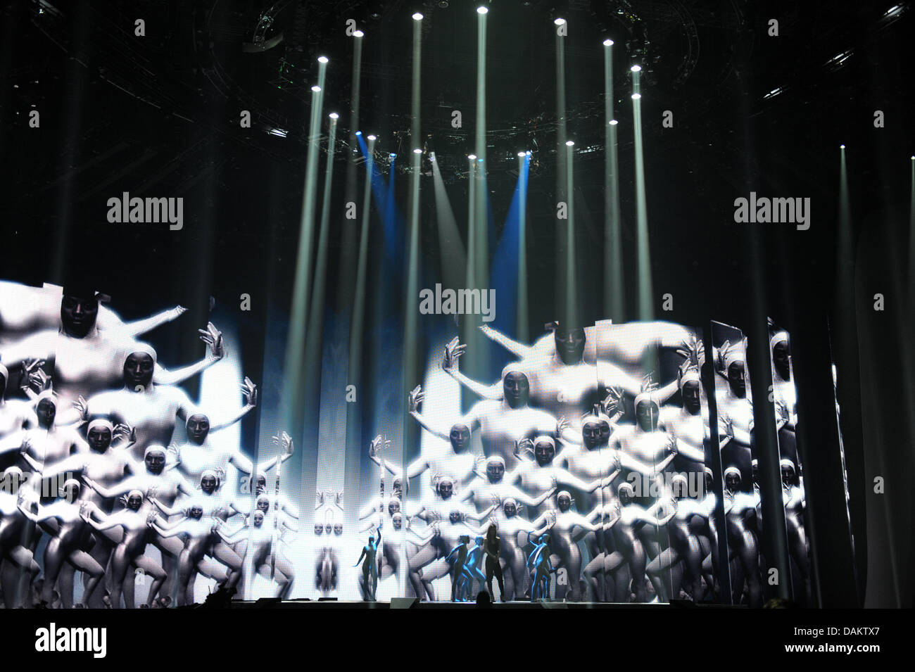 Lena representing German performs during his first rehearsal of the ...